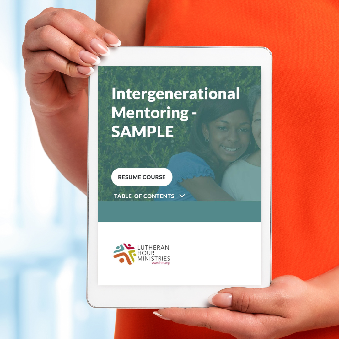 Mentoring | Lutheran Laymen's League of Canada