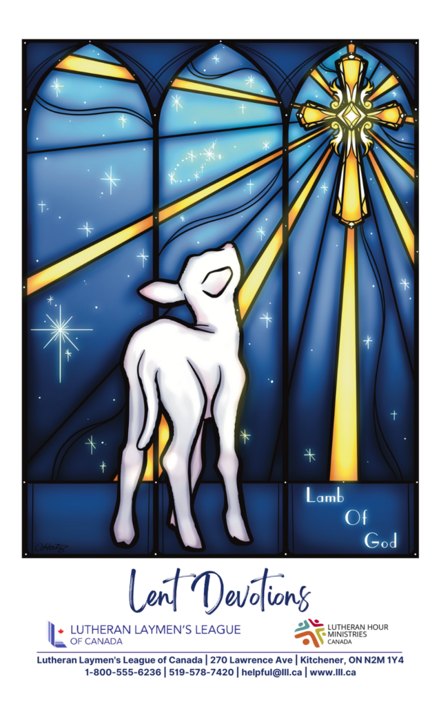 Lenten Devotions – Lutheran Laymen's League of Canada