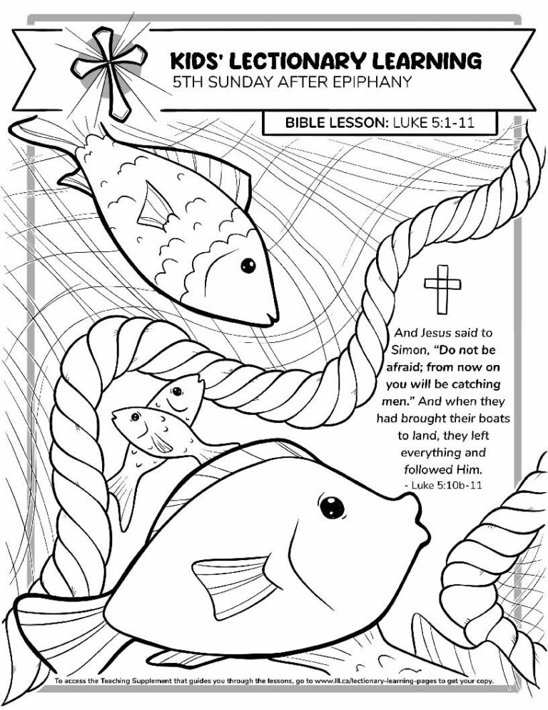 Lectionary Learning Pages – Lutheran Laymen's League of Canada